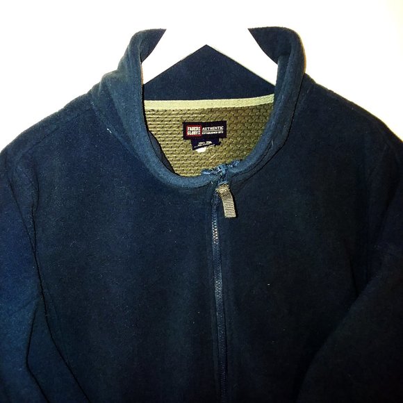 Faded Glory | Jackets & Coats | Mens Full Zip Fleece Bluegray Sz 3xl ...